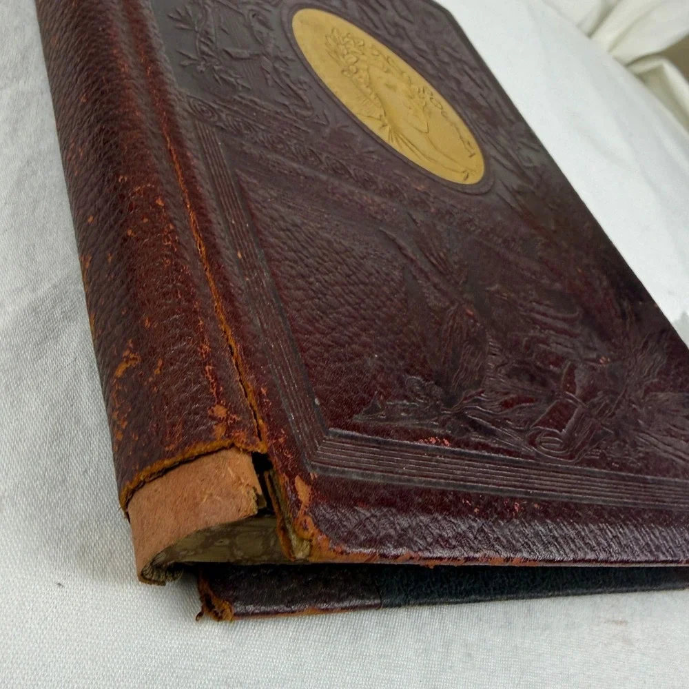 Accents | 1886 The Royal Gallery Of Poetry And Art Antique Book 40 ...